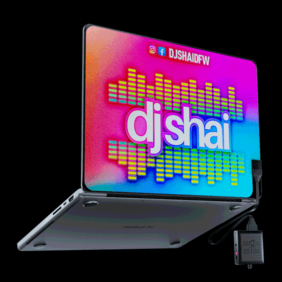 Stickerlight | Custom made led light up laptop skins for DJs